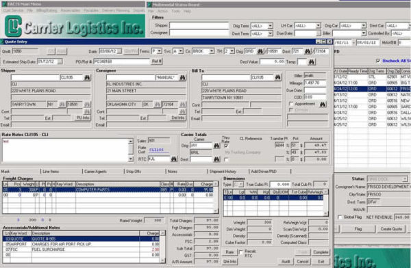 Logistics Module & Shipping System | Carrier Logistics